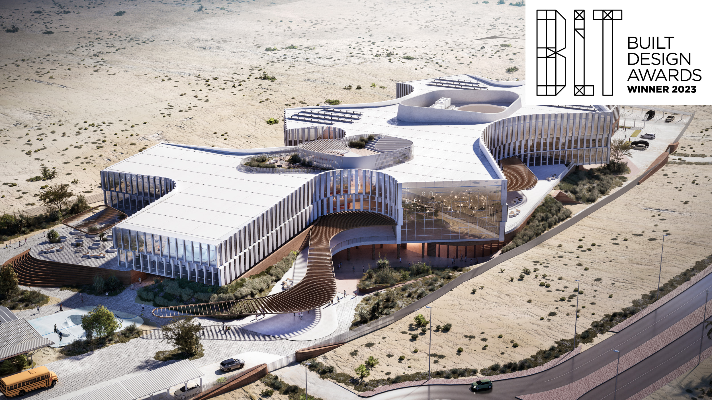 Modern innovative school design in Dubai | IND